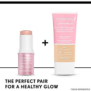 COVERGIRL, Clean Fresh Skin Milk Foundation, Medium, 1 Fl Oz (Pack of 1)