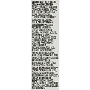 Orgain, Nutri Shake Vegan Sweet Vanilla Bean Organic, 11 Fl Oz