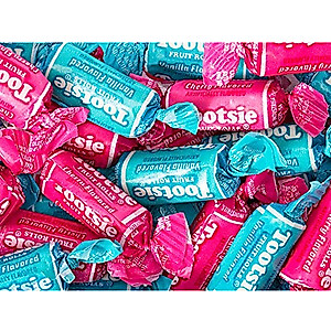 Valentine's Day Vanilla and Cherry Tootsie Roll Fruit Chews, 11.5 Oz