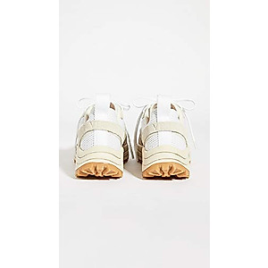 Veja Women's Venturi Trainer Sneakers, White Pierre/Natural, 6 Medium US