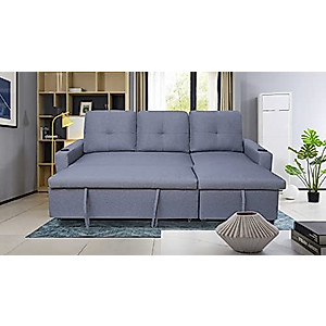 Devion Furniture LFD Sofabed, Gray