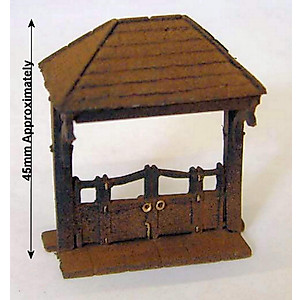 Langley Models Lych Gate Suitable for Churchyard OO Scale UNPAINTED Kit F40