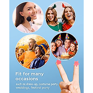 LitBear Acne Patch Pimple Patch, Pink Heart & Star Shaped Acne Absorbing Cover Patch, Hydrocolloid Acne Patches For Face Zit Patch Acne Dots, Tea Tree Oil + Centella (108 Count (Pack of 1))