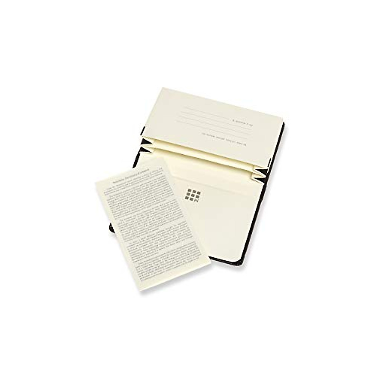 Moleskine Professional Business Card Holder, XS, Black (2.5 x 4.25)