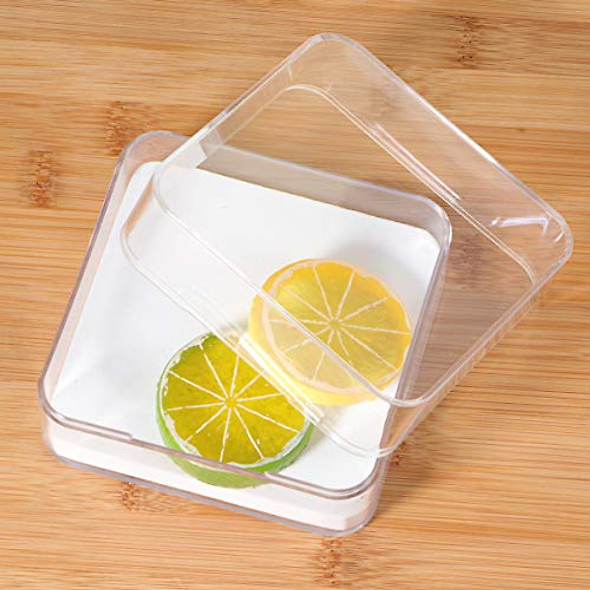 POPETPOP Display Case- Transparent Display Box with EVA Foam Board, Storage Box for Specimen Display & Collectibles