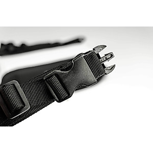 Pelican Universal SUP & Kayak Comfortable Carrying Shoulder Strap - Universal Adjustable Sling with Built-in Paddle Loop- Black