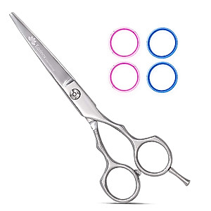 Equinox Barber & Salon Styling Series, Barber Hair Cutting Scissors/Shears, 6.0" Overall Length