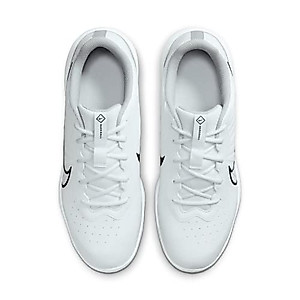 Nike Alpha Huarache Varsity 4 Low Metal Baseball Cleats White | Gray Size 9 Medium