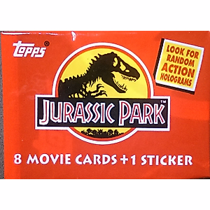 Jurassic Park Vintage 1992 Trading Cards Pack