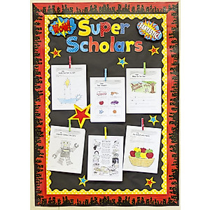 Teacher Created Resources Yellow Mini Polka Dots Border Trim, Yellow (4668)