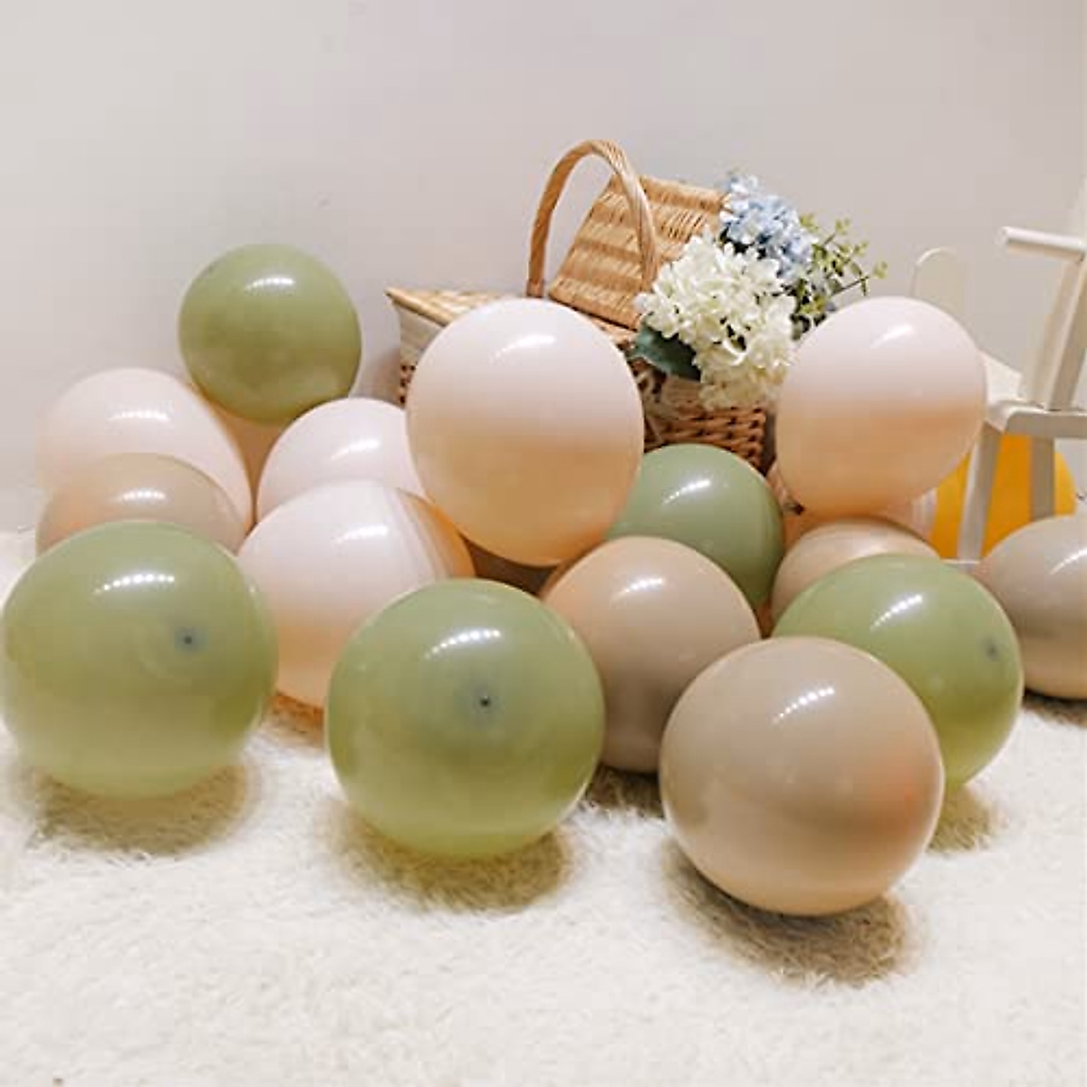 134Pcs Safari Jungle Balloon Garland Arch Kit- Sage Olive Green and Brown Balloons for Wild One Dinosaur Theme Party Supplies with Animal Print and Metallic Gold Ivory Tan Balloons for Boy Girl Lion King First Bithday Woodland Baby Shower Wedding Graduati