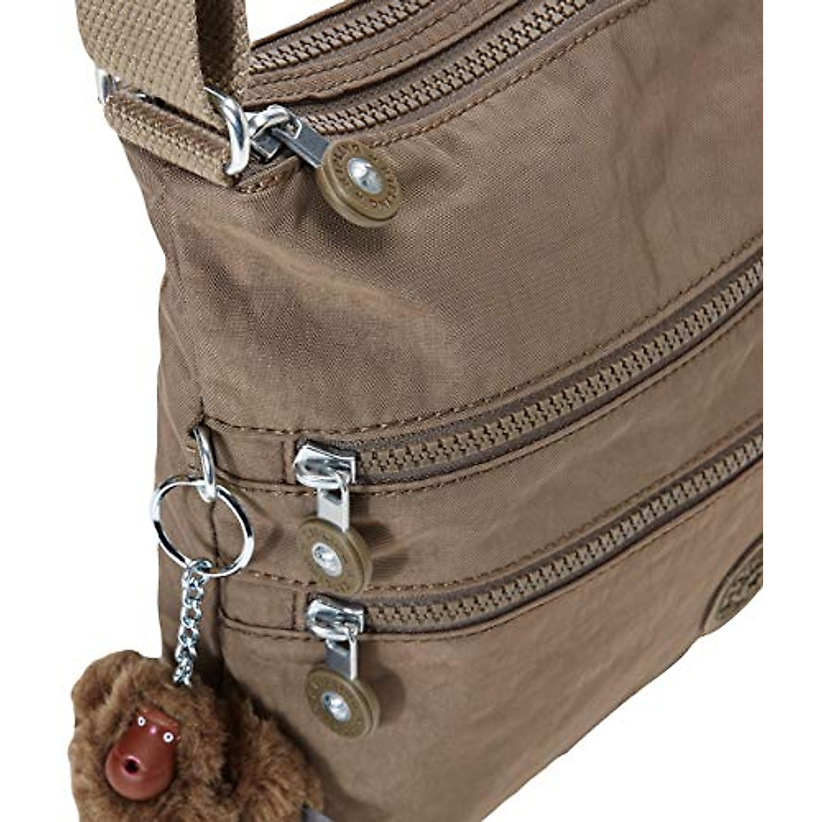 Kipling Alvar, Women’s Cross-Body Bag, Brown (True Beige), 15x24x45 cm (W x H x L)