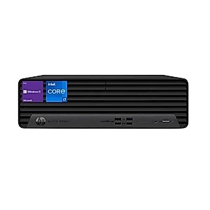 HP EliteDesk 600 G9 SFF Desktop, 12th Gen Intel Core i7-12700 Processor, 16GB RAM, 1TB PCIe SSD, Display Port, RJ-45, HDMI, Wi-Fi, Wired Keyboard & Mouse, Windows 11 Pro, Black