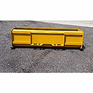 8' XP24 Pullback Skid Steer Snow Pusher