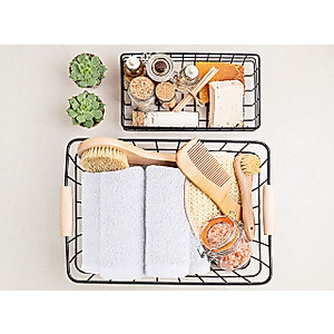 Utopia Towels 24 Pack Cotton Washcloths Set - 100% Ring Spun Cotton, Premium Quality Flannel Face Cloths, Highly Absorbent and Soft Feel Fingertip Towels (Grey, White)