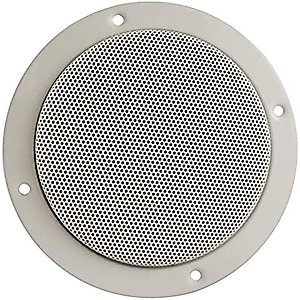 Jensen 1102094W Dual Cone 5.25" Entry Level Speaker, 24W Max Power Handling, Whizzer Tweeter, 140Hz to 6kHz Frequency Response, 4Ohms Nominal Impedance, Sold Individually