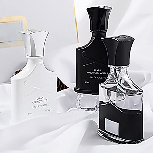 zjchao 3pcs Men Perfume, 30ml Light Mild Long Lasting Fragrance Cologne Perfume Eau de Toilette Sprayer for Male