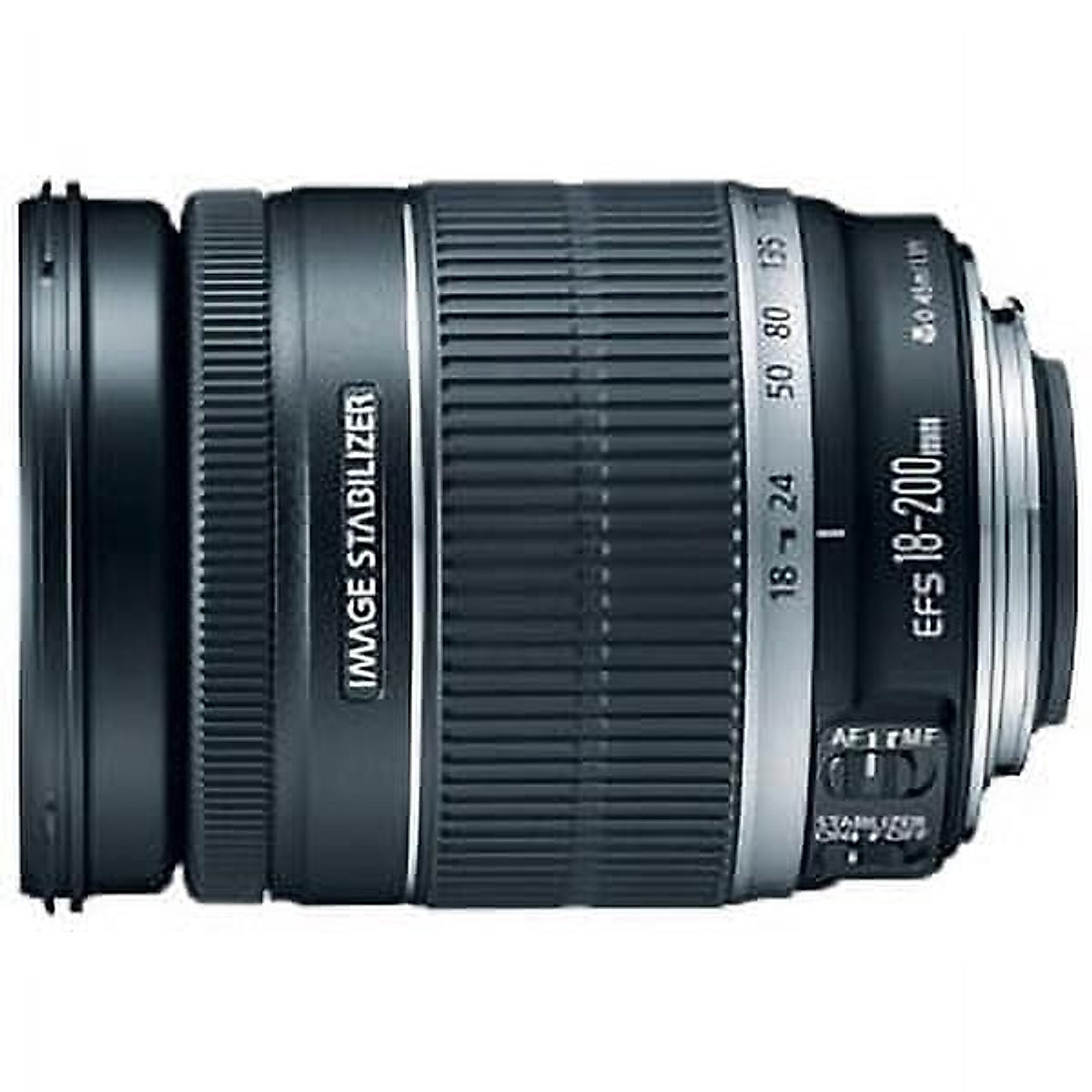 Canon EF-S 18-200mm f/3.5-5.6 IS Standard Zoom Lens for Canon DSLR Cameras - Grey Market non US Lens