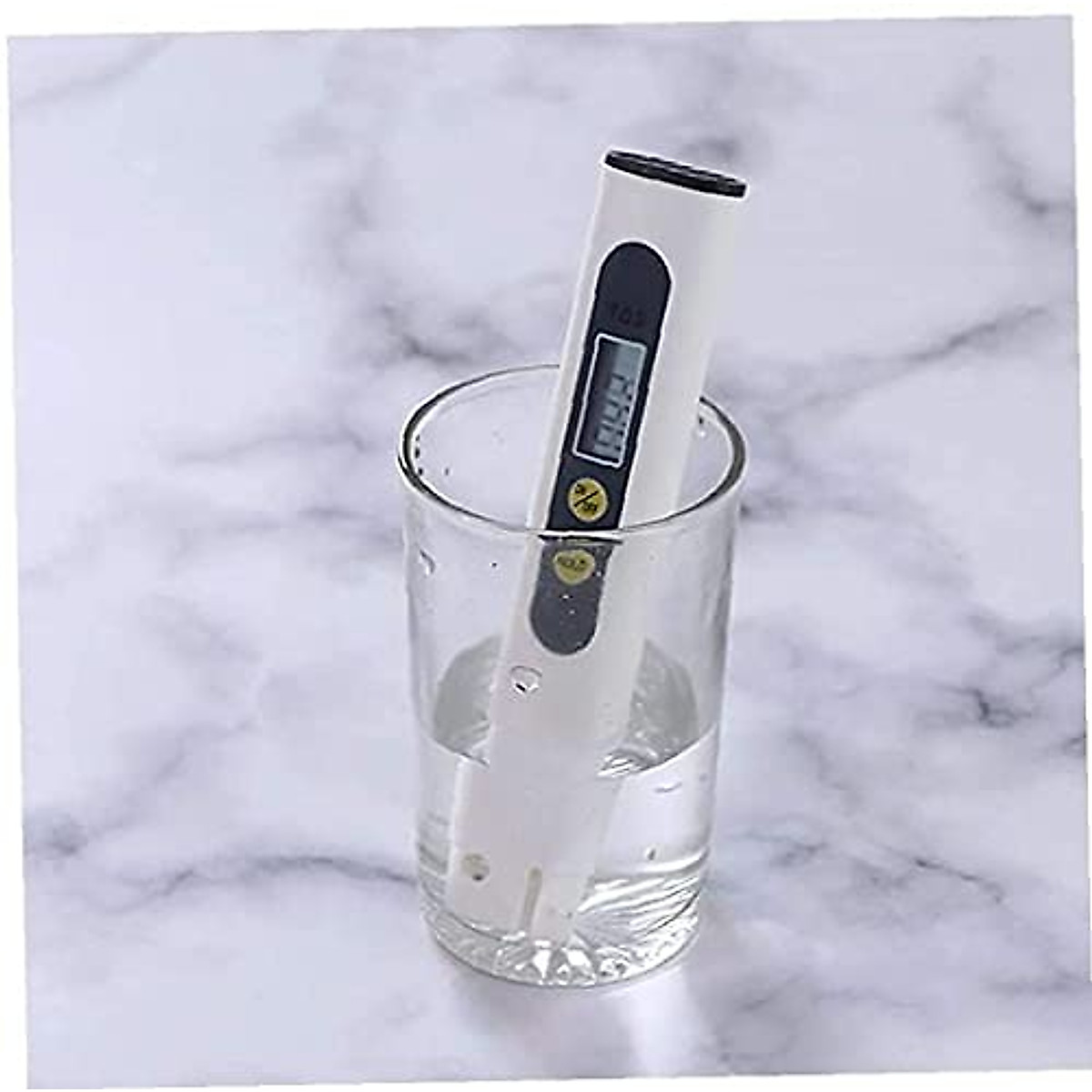 YUESFZ Precise Tds Meter Water Quality Tester LCD Display Testing Pen White Drinking Water Test Meter Practical Water Quality Detector