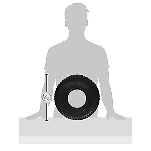 Sutong China Tires Resources WD1094 Sutong Turf Lawn and Garden Tire, 15x6.00-6-Inch