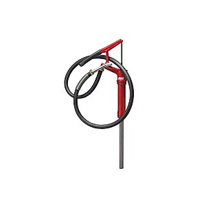 Lincoln 1335 Heavy-Duty Lever-Action Fluid Transfer Pump for 16- to 55- Gallon Drums, 8.5 Fl. Oz. Per Stroke, Adjustable Two-Position Handle for Pumping Low- to High-Viscosity Fluids