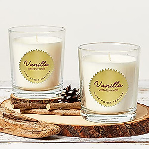 Avery Notary Seal Labels, 2" Diameter, Printable Gold Certificate Seals, Inkjet, 3-Pack, 132 Gold Seals Total (35868)