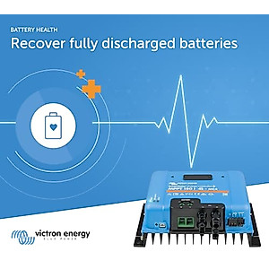 Victron Energy SmartSolar MPPT MC4 150V 45 amp 12/24/36/48-Volt Solar Charge Controller (Bluetooth)