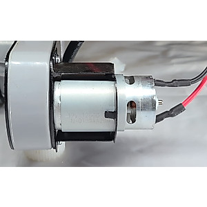 Right 12V Gearbox and Motor compatible with Motion Trendz Yamaha Raptor 700R ATV for Action Wheels Honda Talon UTV for Disney Frozen Sleigh Kids Battery Powered Ride on Toy Car