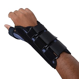 Sammons Preston Thumb Spica Wrist Brace, Thumb Splint, Wrist Splint for Wrist Support, Wrist Brace, Thumb Brace for CMC & MC Joints, Wrist Spica, Thumb Spica, Thumb Support, Right Hand, X-Small