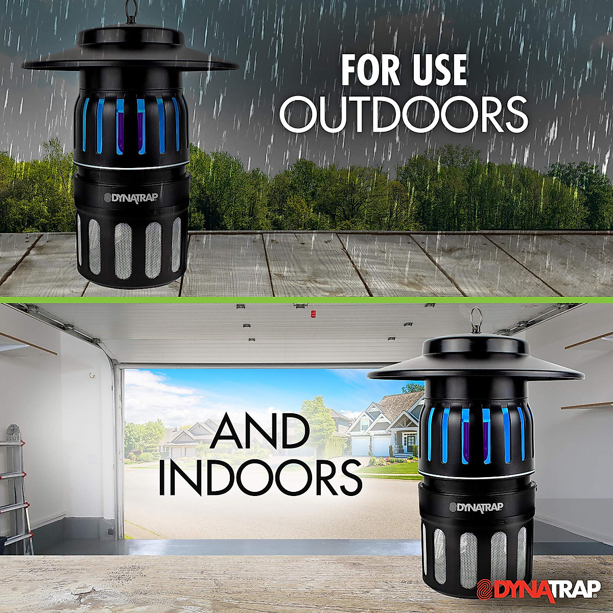 DynaTrap DT1050SR Mosquito & Flying Insect Trap – Kills Mosquitoes, Flies, Wasps, Gnats, & Other Flying Insects – Protects up to 1/2 Acre