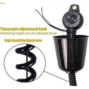 LINKANRUO Food Heat Lamp Ceiling Heat Lamp Food Service Pendant for Restaurant Heating Lamp for Food Warming w/Bulb Retractable Buffet Food Heat Lamp Warmer Lamp Lamps(1pack)