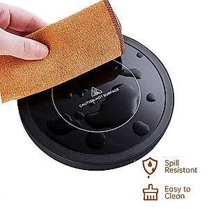 DOPUDO Mug Warmer, Coffee Mug Warmer with 3 Temperature Settings, Electric Coffee Cup Heater Warmer for Desk Auto Shut Off, Portable Coffee Mug Warmer for Coffee, Tea, Milk, Coffee Lover Gift