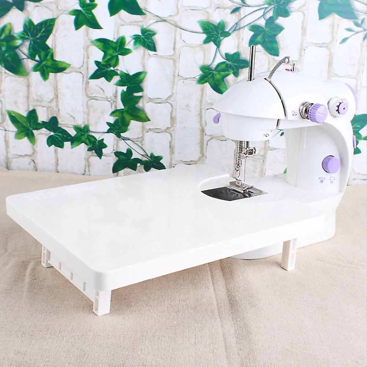 Maxmartt Mini Sewing Machine Plastic Extension Table Board 10.1 X 8.2inch Household DIY Craft Accessories