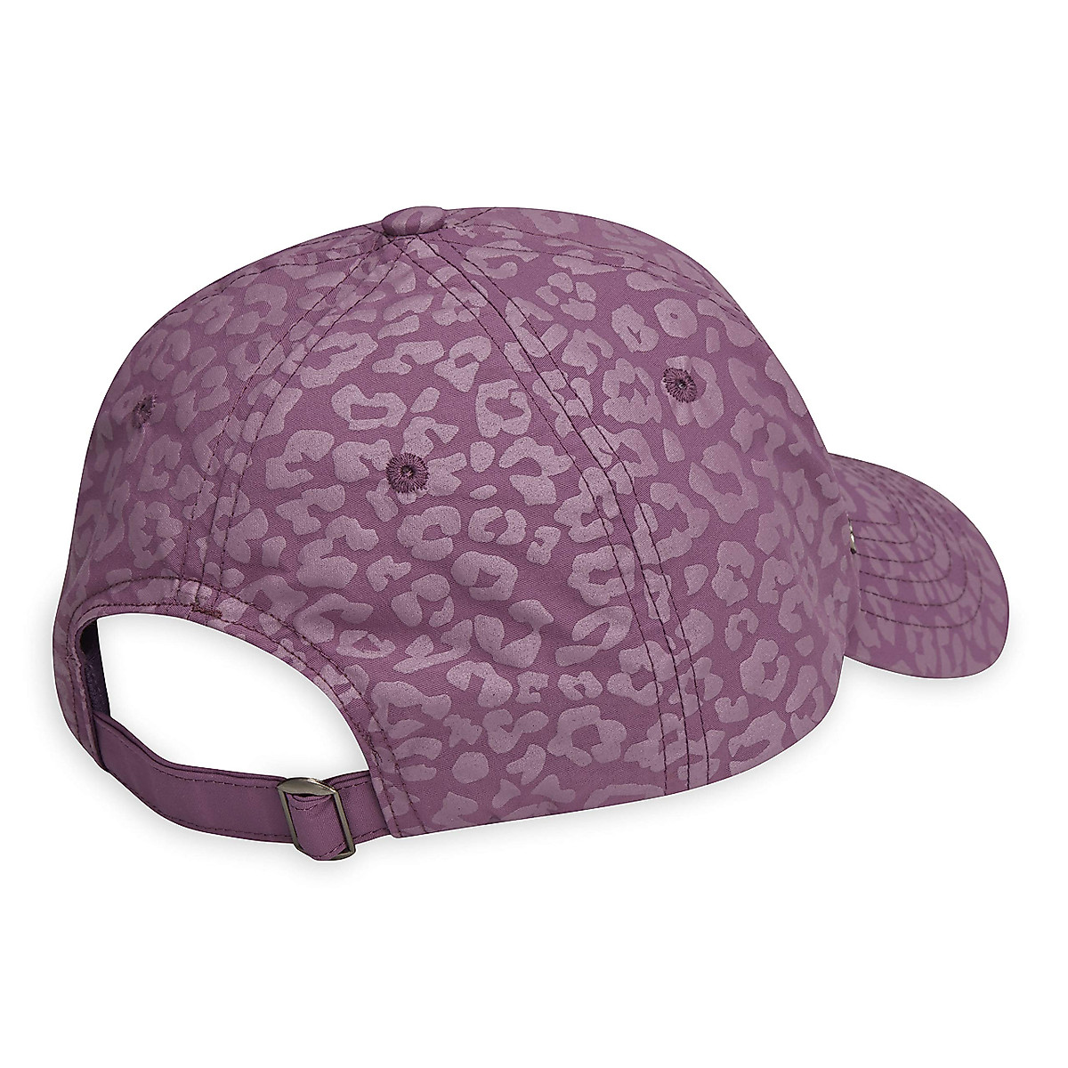 Gaiam Quick-Dry Running Cap with Ponytail Hole - Trendy Leopard Print for Women
