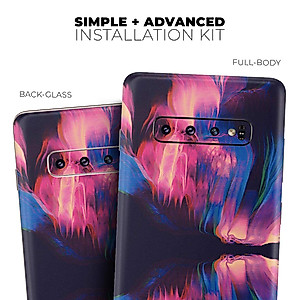 DesignSkinz Liquid Abstract Paint Remix V79 Protective Vinyl Decal Wrap Skin Cover Compatible with The Samsung Galaxy S20 (Screen Trim & Back Glass Skin)