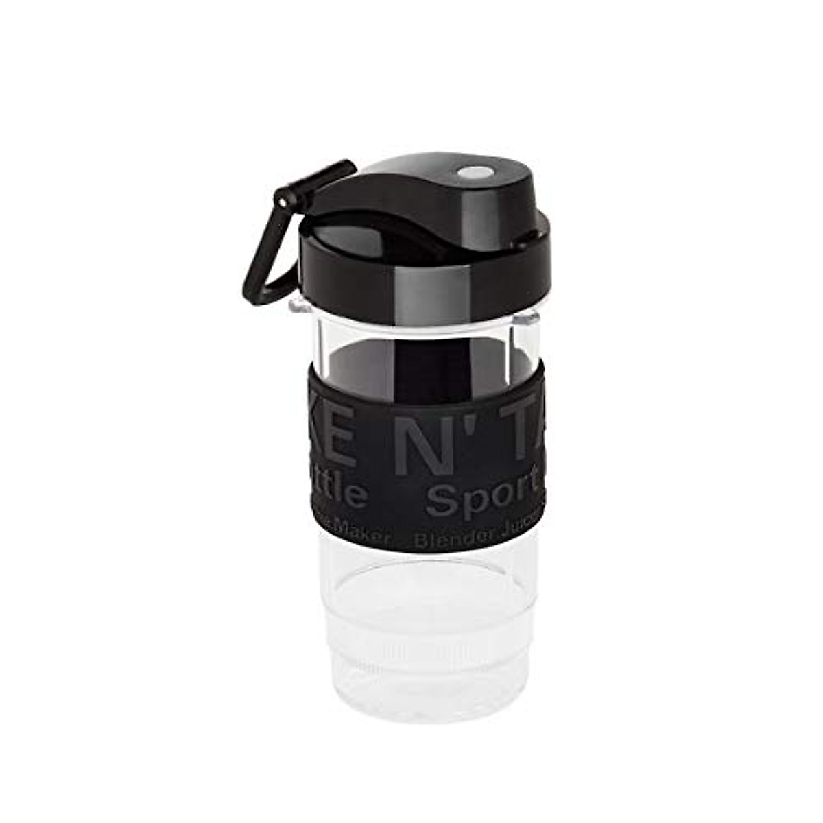 Mironi Personal Smoothie Blender 2-in-1 Single Serve Blender, Mini Bullet Blender 500W With 20 Ounce Tritan Sports Bottle and Grinder Cup for Juices, Shakes, Smoothies and More Stainless Steel