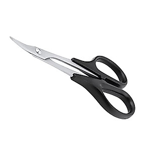 CrazyHobby RC Body Reamer, Curved Scissor & Straight Scissor RC Car Body Mounting, RC Bodyshell Hobby Repair Tools 3pc Combo Set (Black)