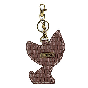 Chala Patch Cross-Body Women Handbag, Canvas Messenger Bag - Chihuahua - Dark Brown