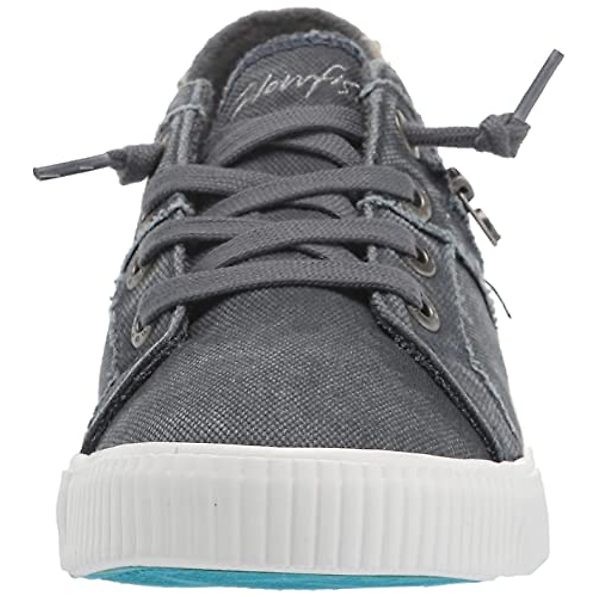 Blowfish Malibu Women's Fruit Sneaker, Desert Iron Smoked Canvas, 7.5