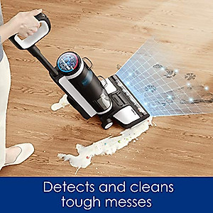 Tineco Floor ONE S3 Cordless Hardwood Floors Cleaner, Lightweight Wet Dry Vacuum Cleaners for Multi-Surface Cleaning with Smart Control System