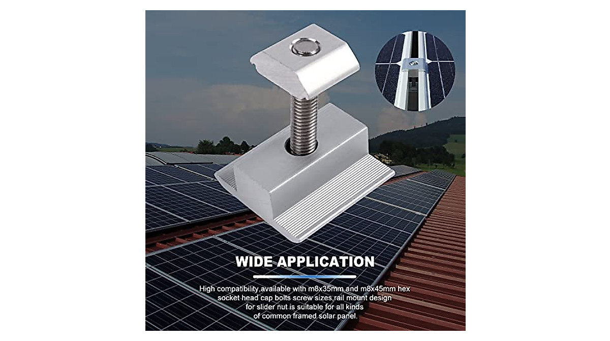 High-Quality Solar Panel Mid Clamps for Easy Installation