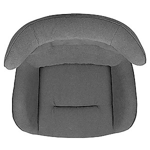 Flash Furniture Rally Gray Fabric Swivel Wing Chair