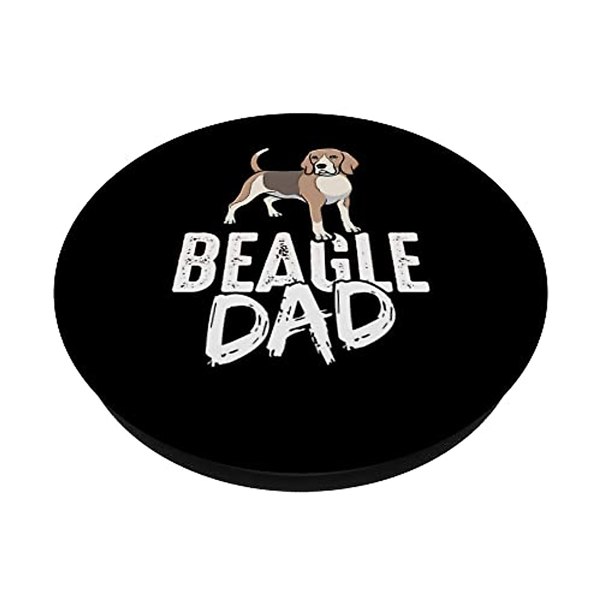 Beagle dad dog dad daddy master fun dogs PopSockets Standard PopGrip