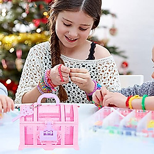 Alipis Treasure Trinket Chest Girl 2Pcs Kids Jewelry little girl treasure box pretend treasure box baby girl treasure chest Box Toy Princess Little Girl Jewelry Box