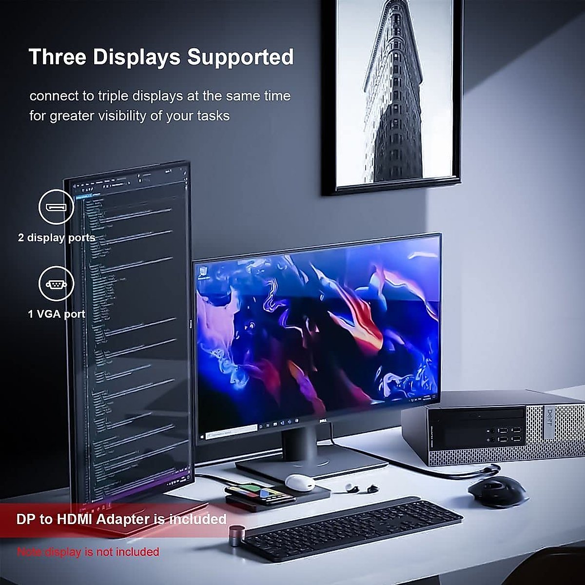 Dell OptiPlex 9020 Desktop Computers i7-4790 3.6GHz,32GB Ram 512GB M.2 NVMe SSD+128GB SSD,AC8260 Built-in WiFi Ready,Refurbished Computer,Dual Monitor Support,HDMI Windows 10 Pro(Renewed)