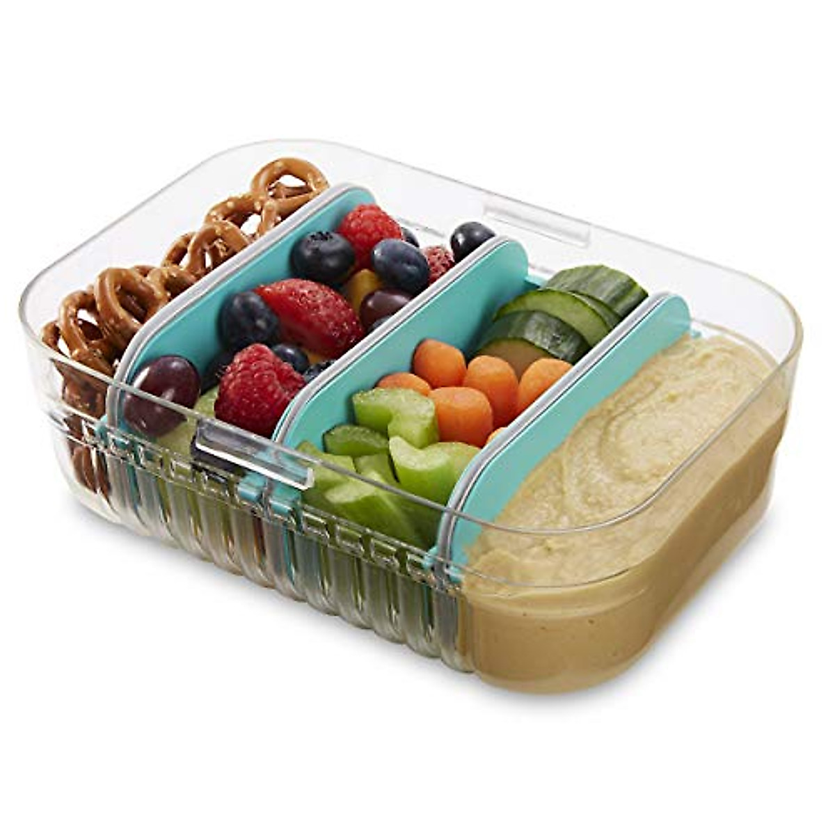 PackIt Mod Lunch Bento Food Storage Container, Mint Green