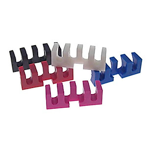 CUCUDAI 2pcs Badminton Stringing Machine Tool Racket Load Spreader Adapter Universal Protector Attachment-Red