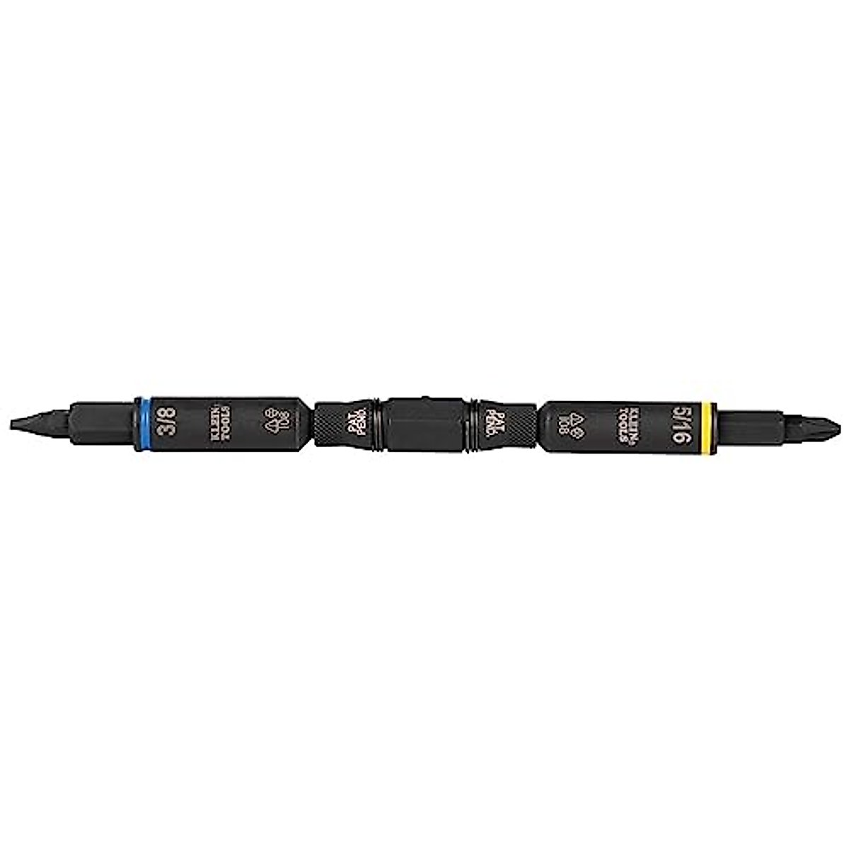 Klein Tools 32500HD KNECT Multi-Bit Screwdriver / Nut Driver, Impact Rated 11-in-1 Tool with Phillips, Slotted, Square and Torx Tips