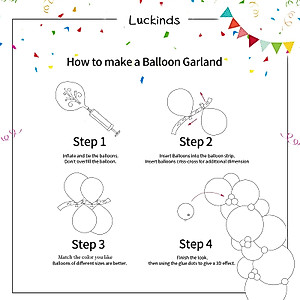 140PCS Rose Gold Garland Balloons Rose Gold Chrome Ballons Arch Kit with Confetti Balloon for Baby Shower Birthday Wedding Bachelorette Party Decor