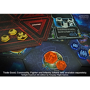 LITKO Resource Token Set | Compatible with Twilight Imperium 4th Edition (Trade Goods)